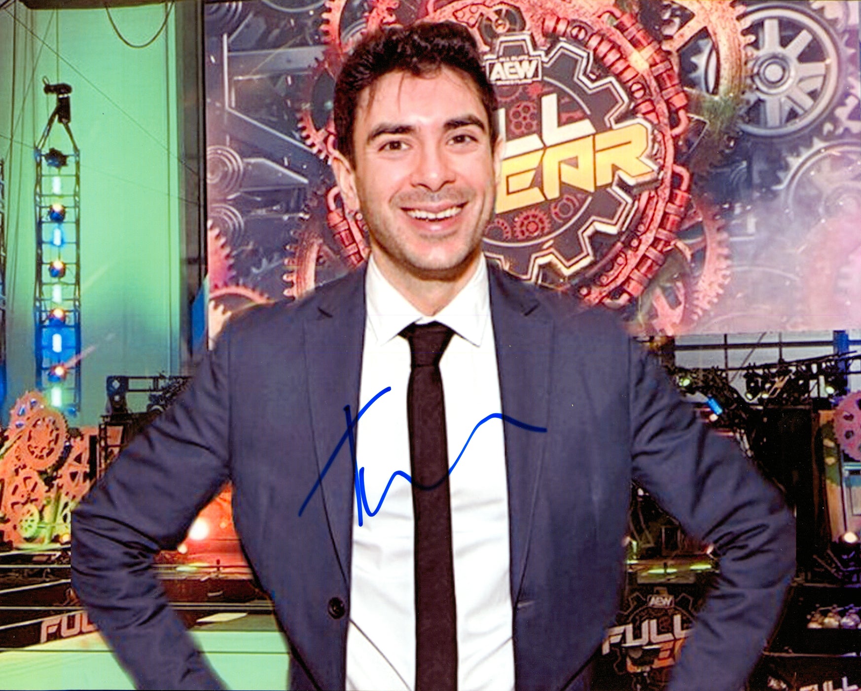 Tony Kahn signed 8x10 Photo – Signed By Superstars