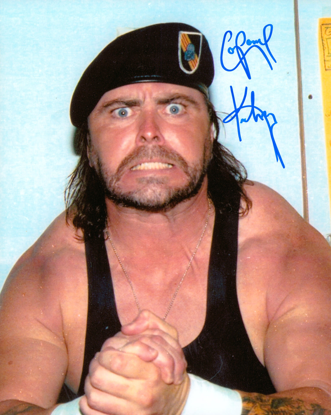 Corporal Kirchner signed 8x10 Photo – Signed By Superstars