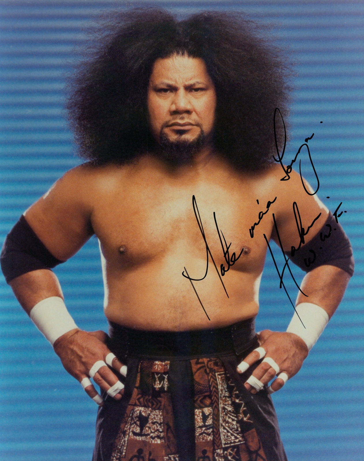 Haku signed 8x10 Photo – Signed By Superstars