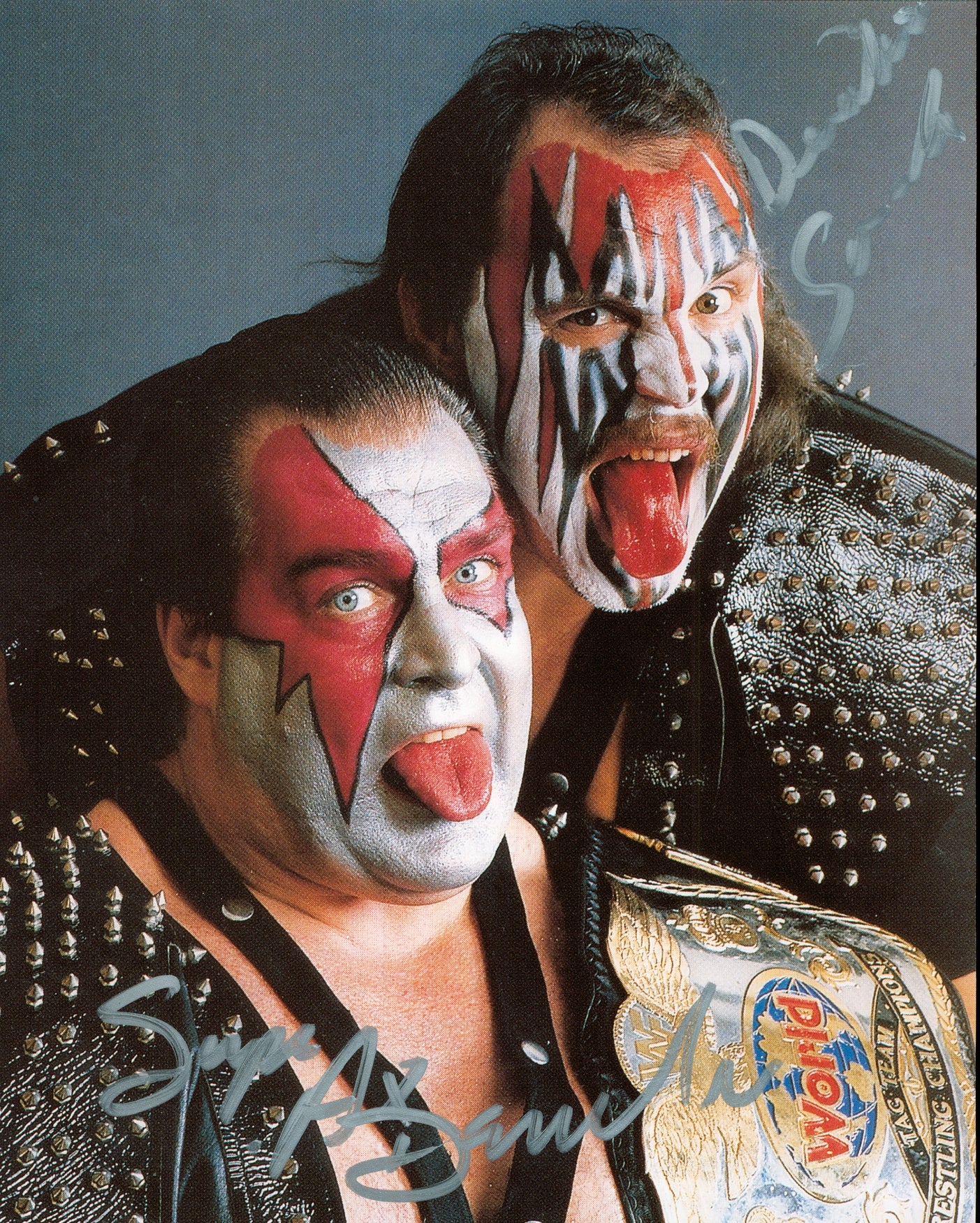 Demolition - Ax & Smash signed 8x10 Photo – Signed By Superstars