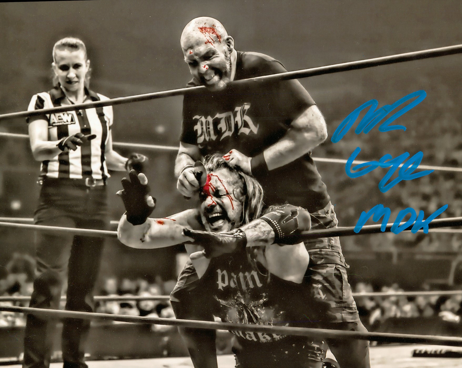 Nick Gage signed 8x10 Photo – Signed By Superstars