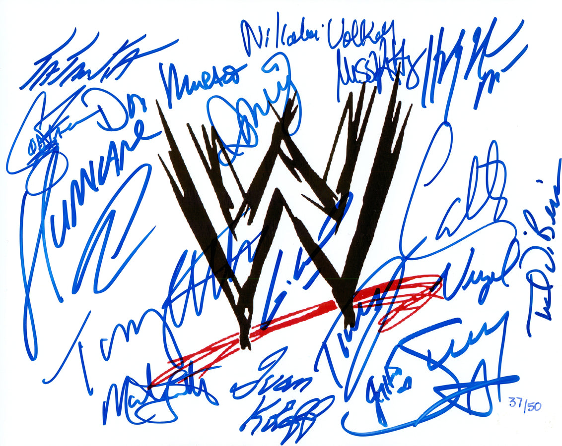 Multi-signed 8x10 Photo - 15+ signatures (w/ PSA) – Signed By Superstars