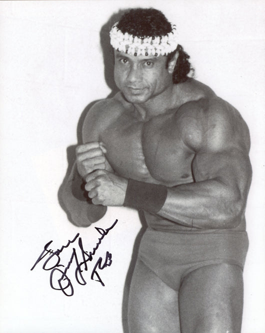 Jimmy Snuka signed 8x10 Photo – Signed By Superstars