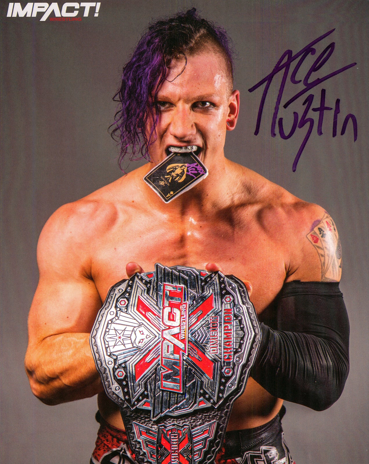 Ace Austin signed 8x10 Photo – Signed By Superstars