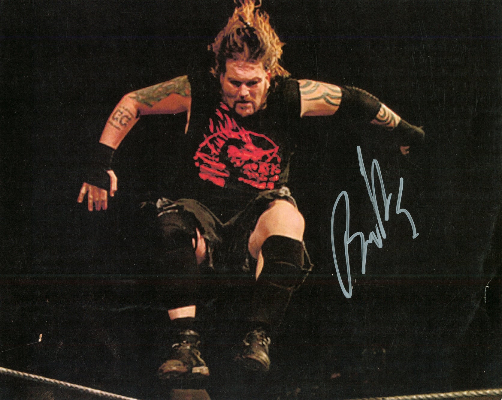 Balls Mahoney signed 8x10 Photo – Signed By Superstars