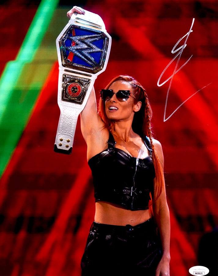 Becky Lynch signed 11x14 Photo (w/ JSA) – Signed By Superstars