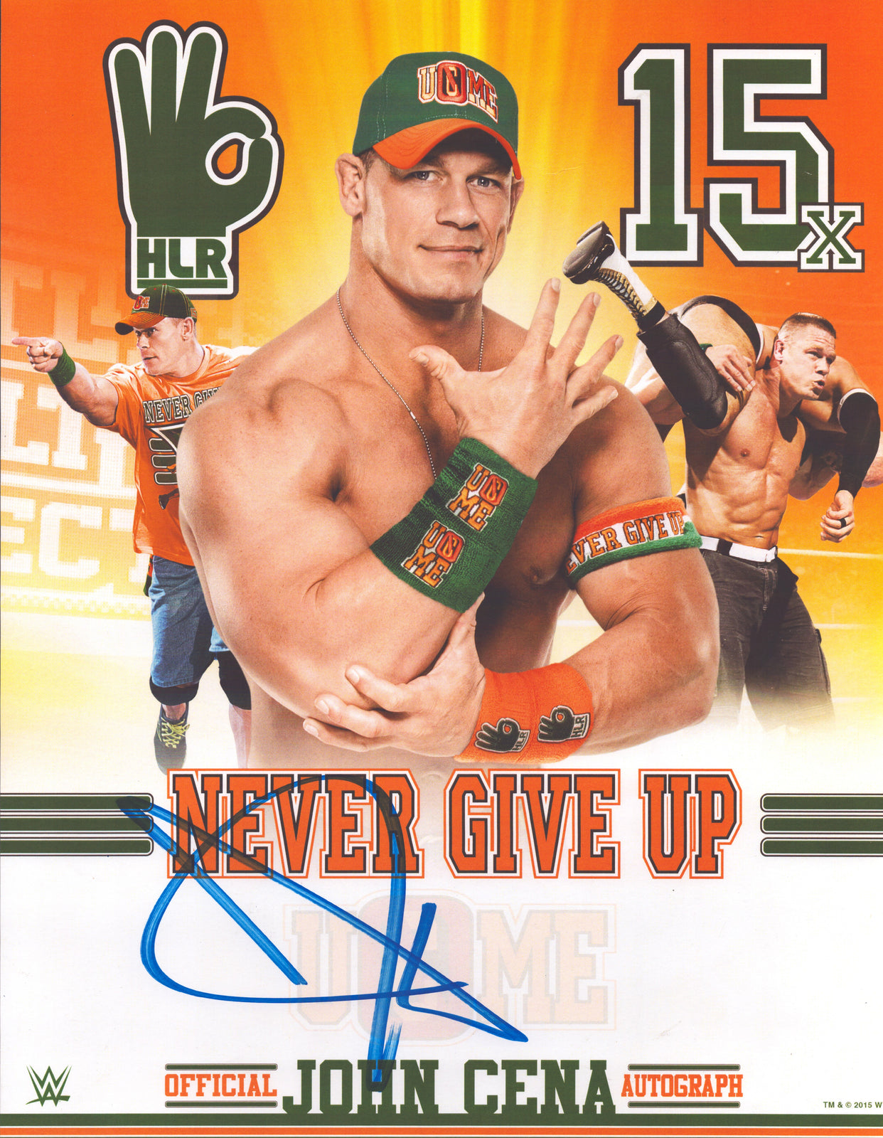 John Cena signed 11x14 Photo – Signed By Superstars