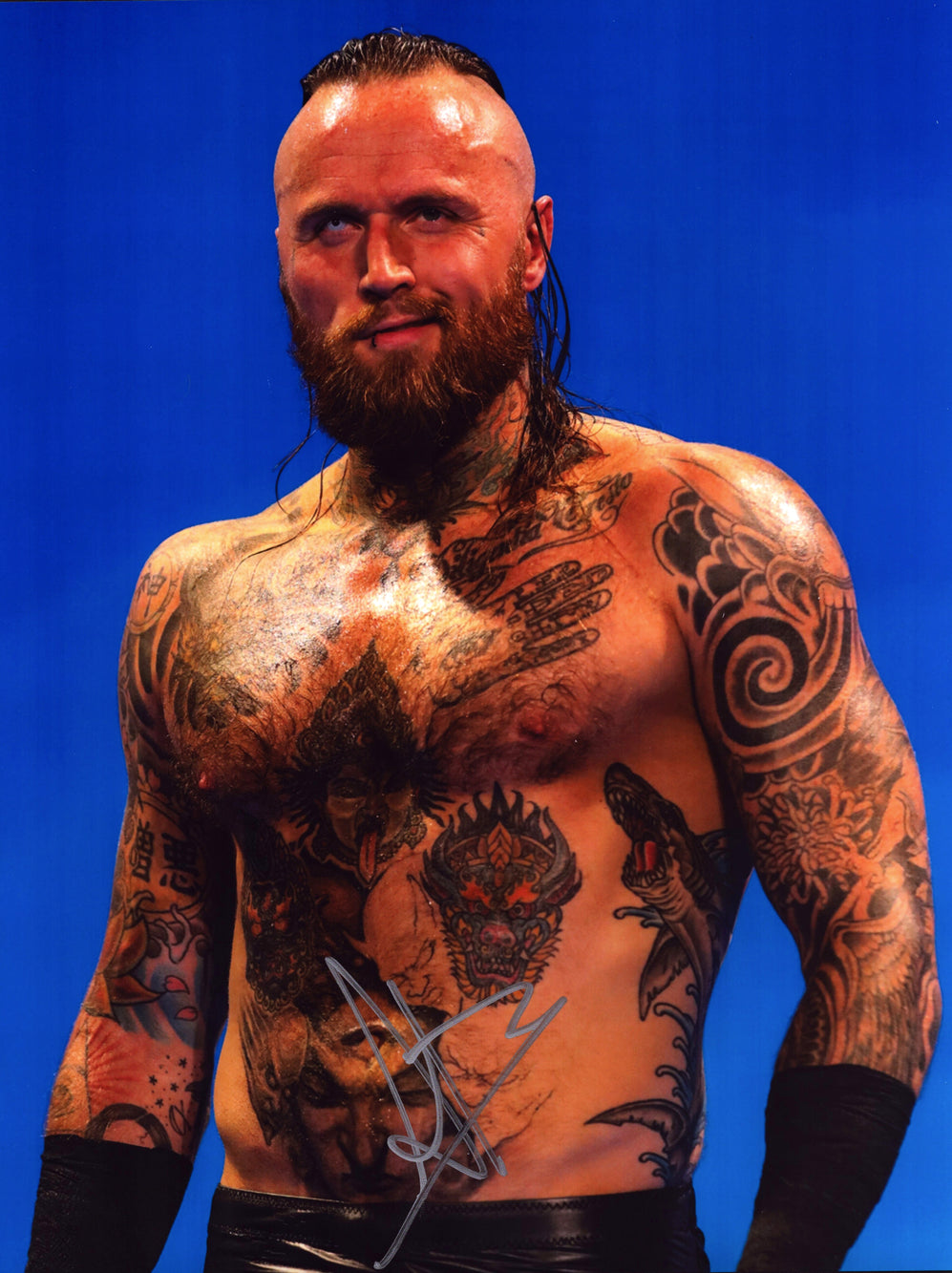 Aleister Black signed 11x14 Photo – Signed By Superstars