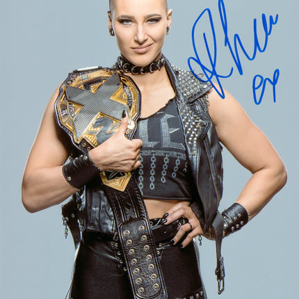 Rhea Ripley signed 8x10 Photo – Signed By Superstars
