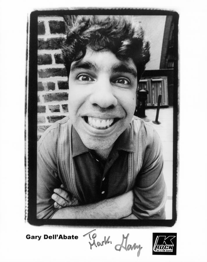 Gary Dell'Abate (Howard Stern) signed 8x10 Photo – Signed By Superstars