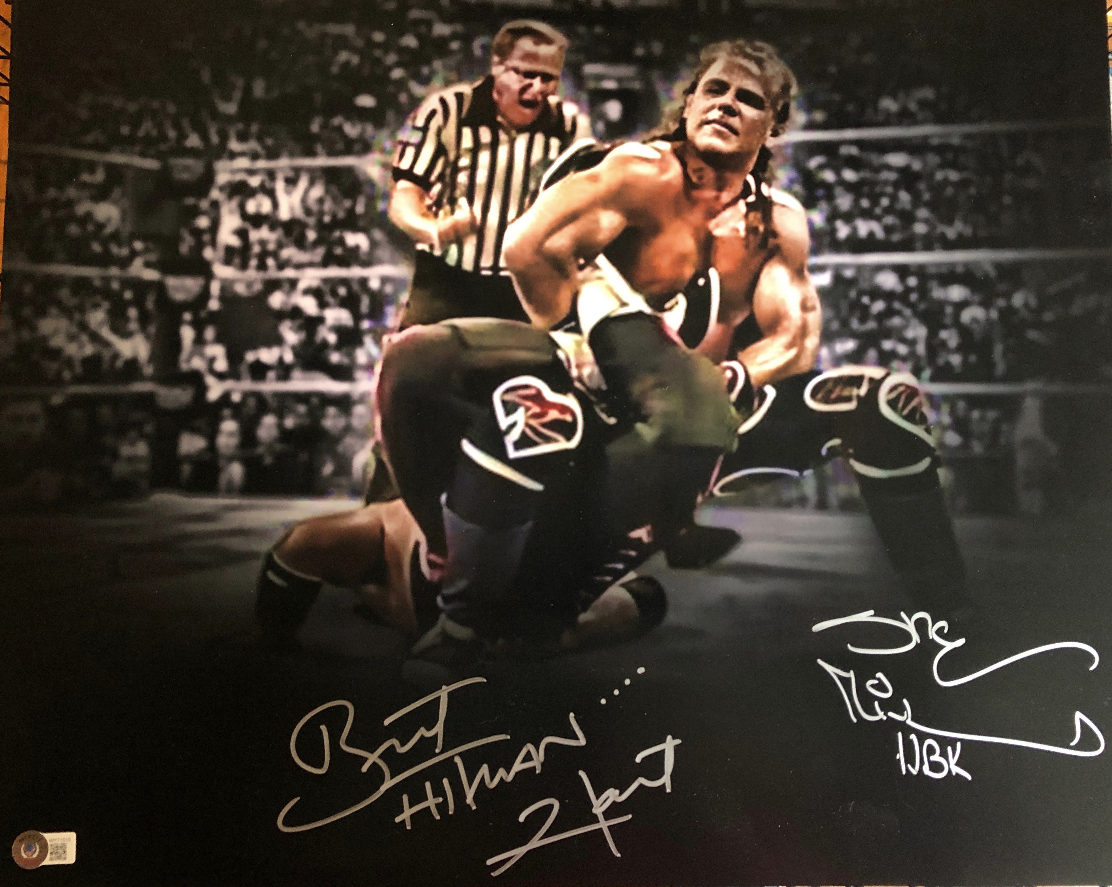 Bret Hart Wwe Autographs