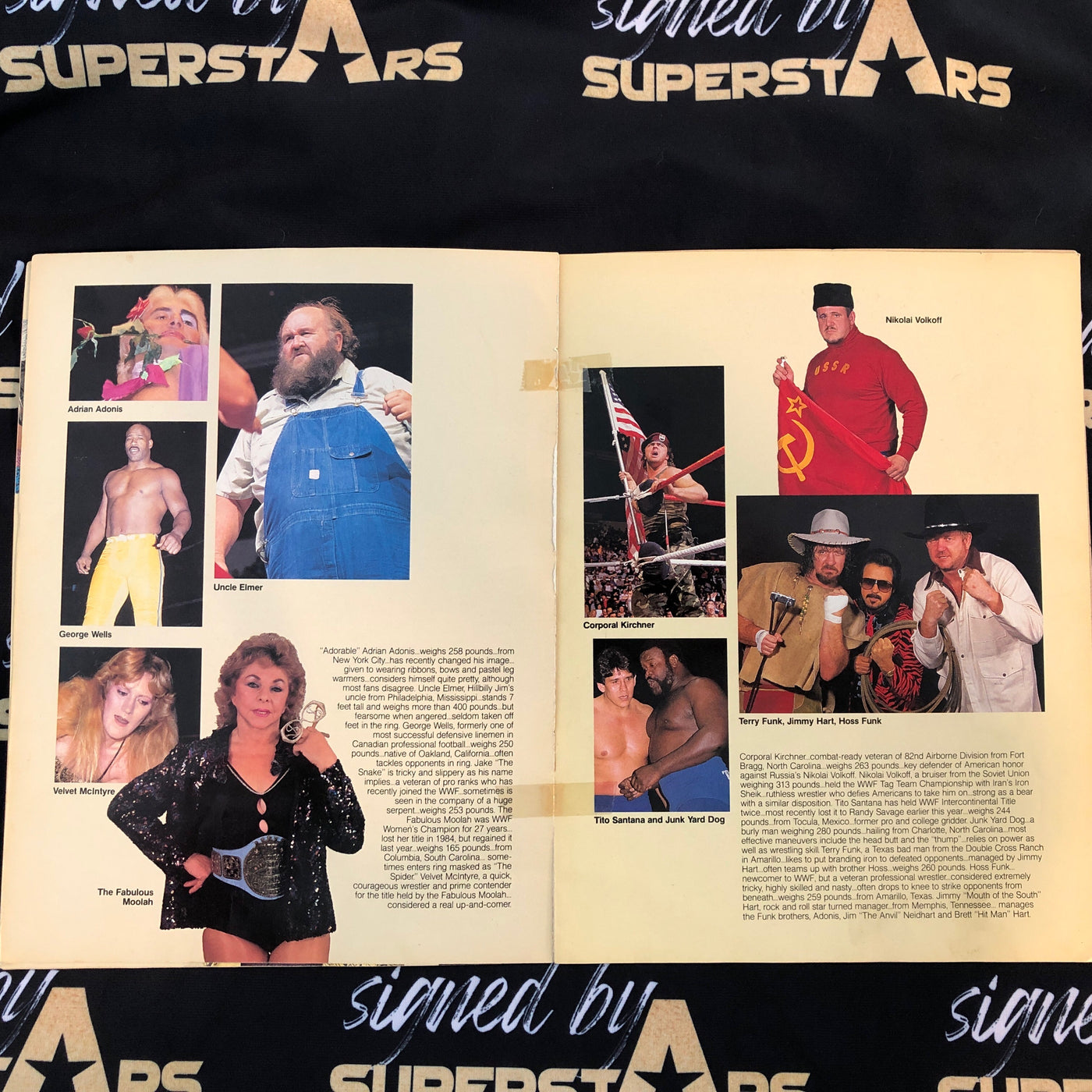 WWF Wrestlemania 2 Signed Program (15+ RARE signatures) – Signed By ...