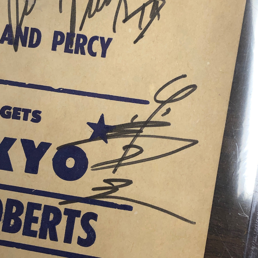 Multi-signed World Class Championship Wrestling Poster (7 signatures ...