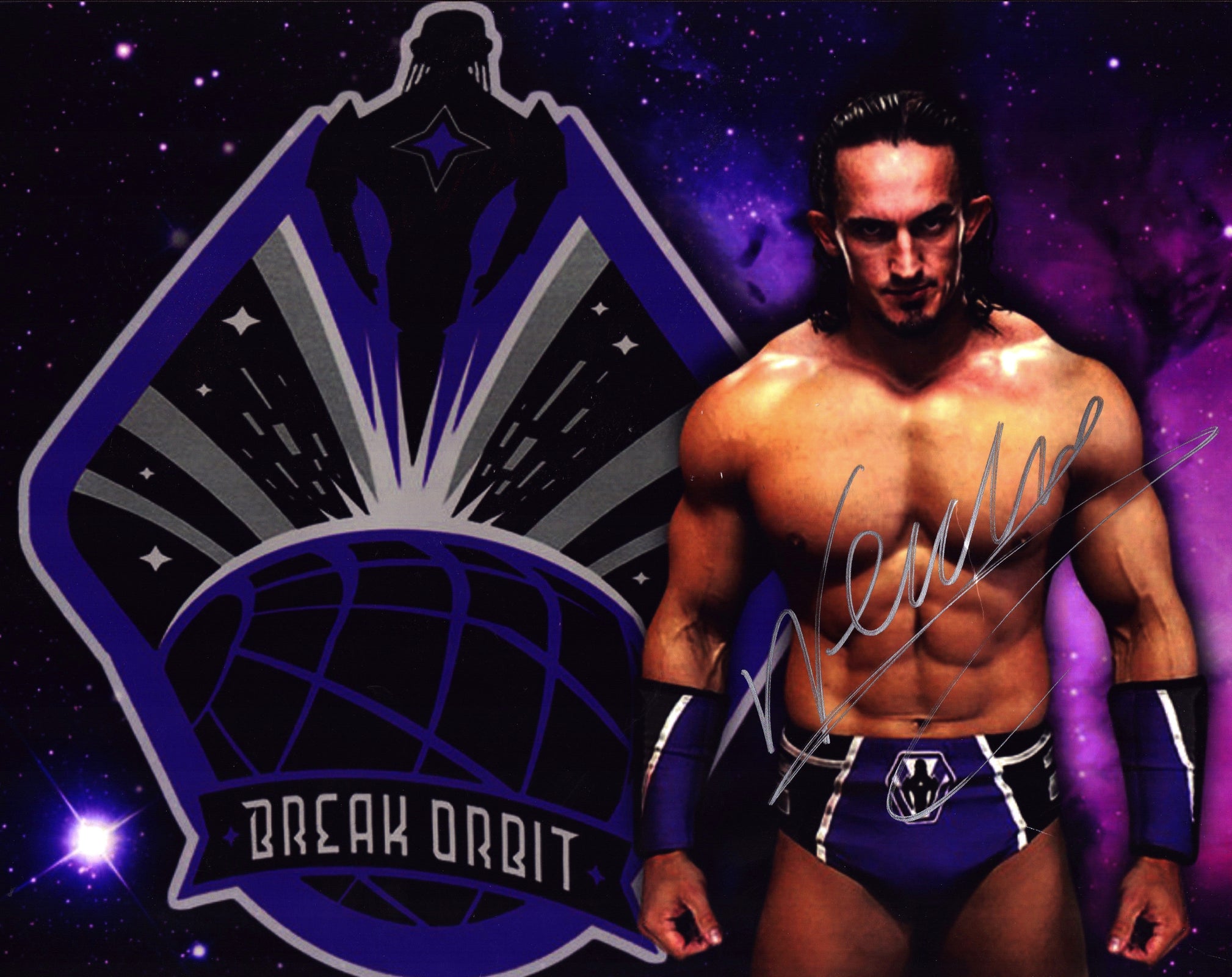 Adrian Neville signed 11x14 Photo – Signed By Superstars