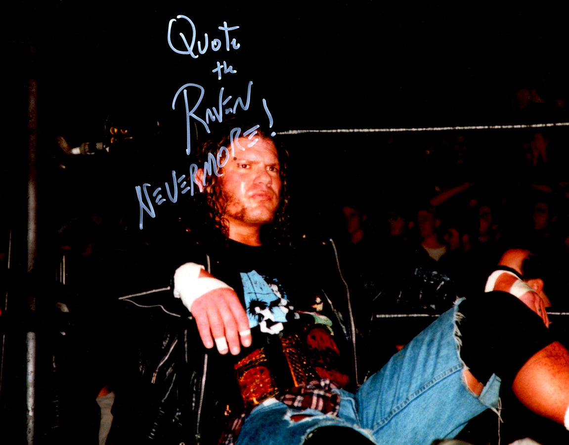 Raven signed 11x14 Photo – Signed By Superstars