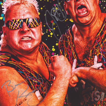 Nasty Boys - Brian Knobbs & Jerry Saggs dual signed 11x17 Photo ...