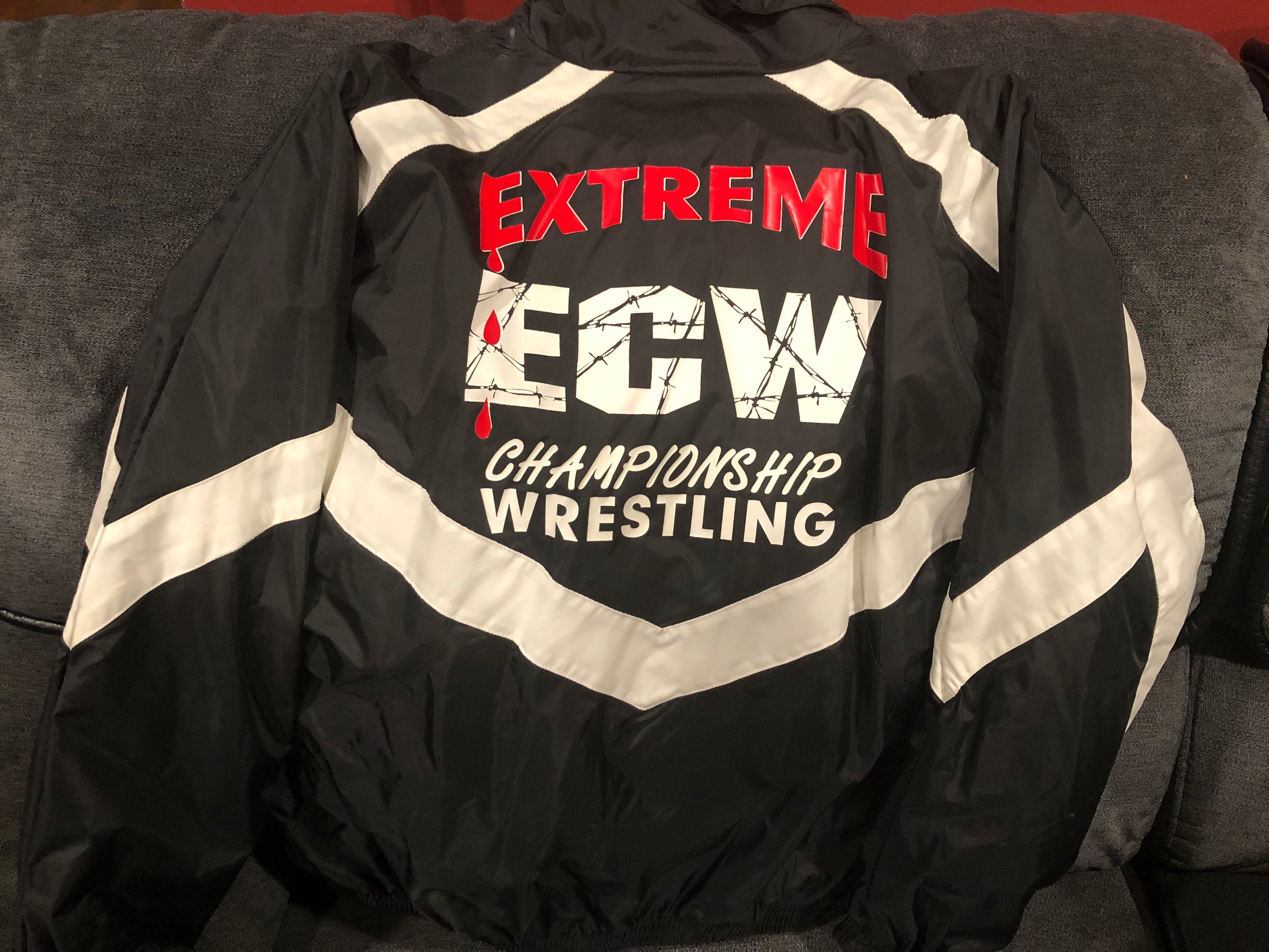 Original Extreme Championship Wrestling Jacket (Size: XL / Worn ...